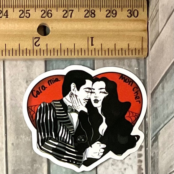 Office | 110 Wednesday Addams Reusable Waterproof Vinyl Sticker Decal ...